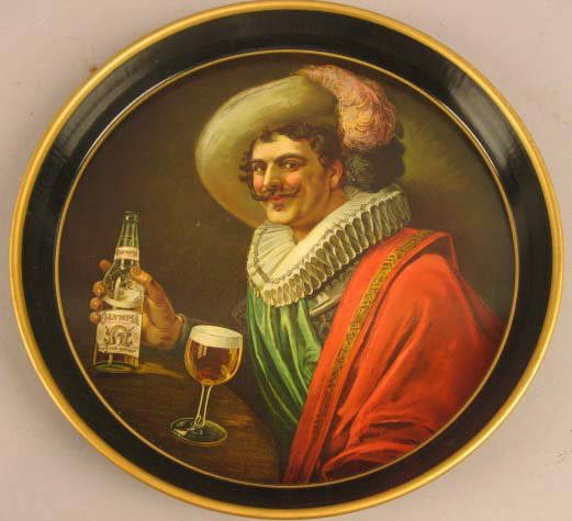 Olympia Tin Tray Marked Chas. W. Shonk Co.