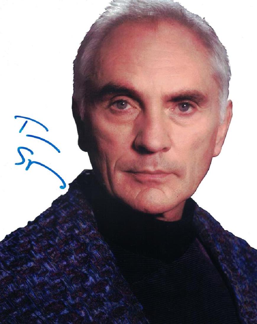 "STAR WARS: The Phantom Menace" Terence Stamp signed