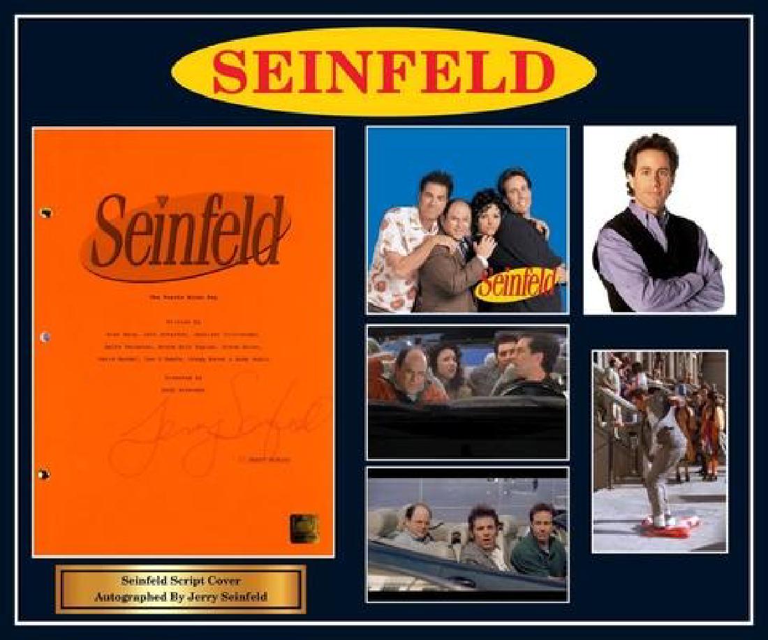 Seinfeld - Signed Movie Script in Photo Collage Frame