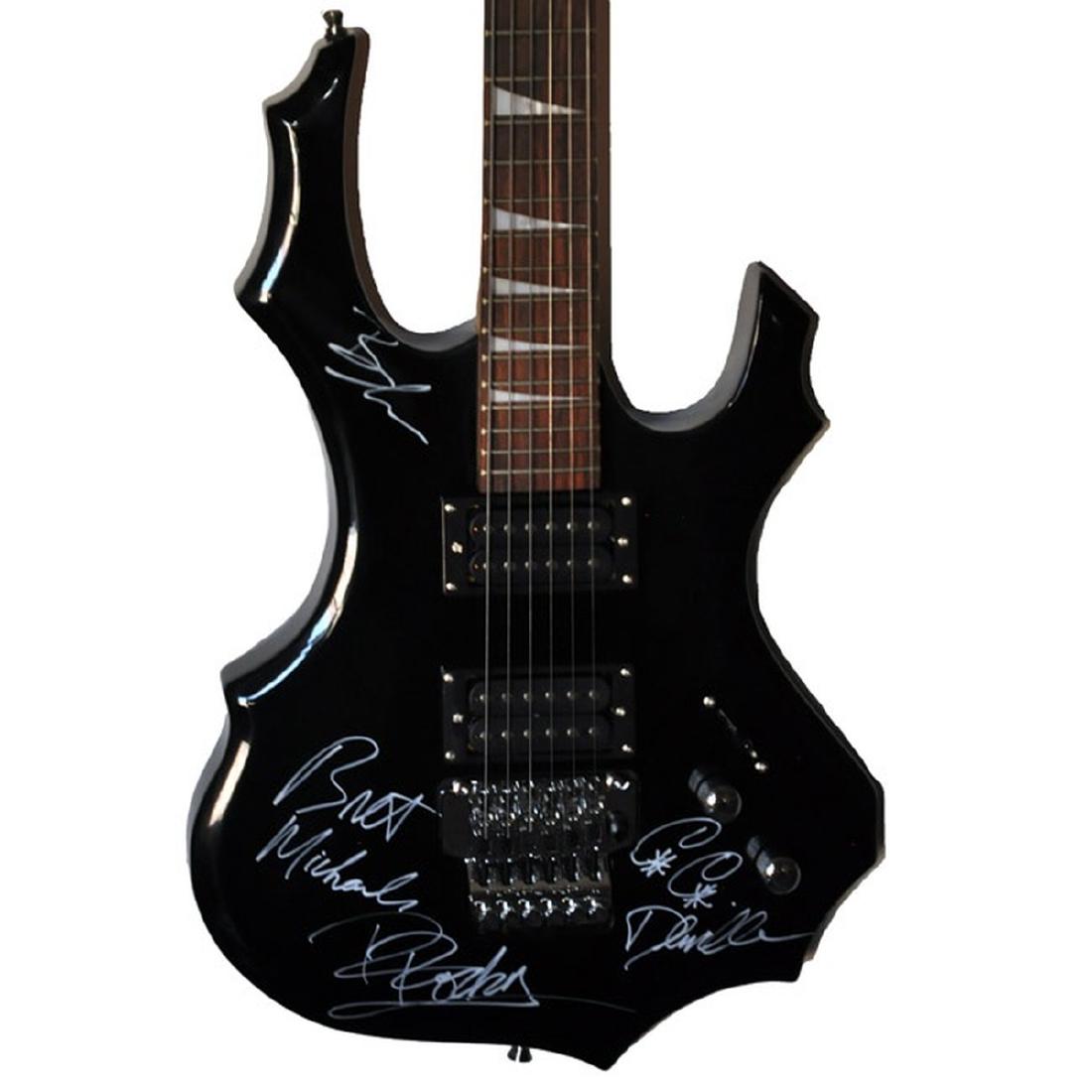 Poison Signed Guitar