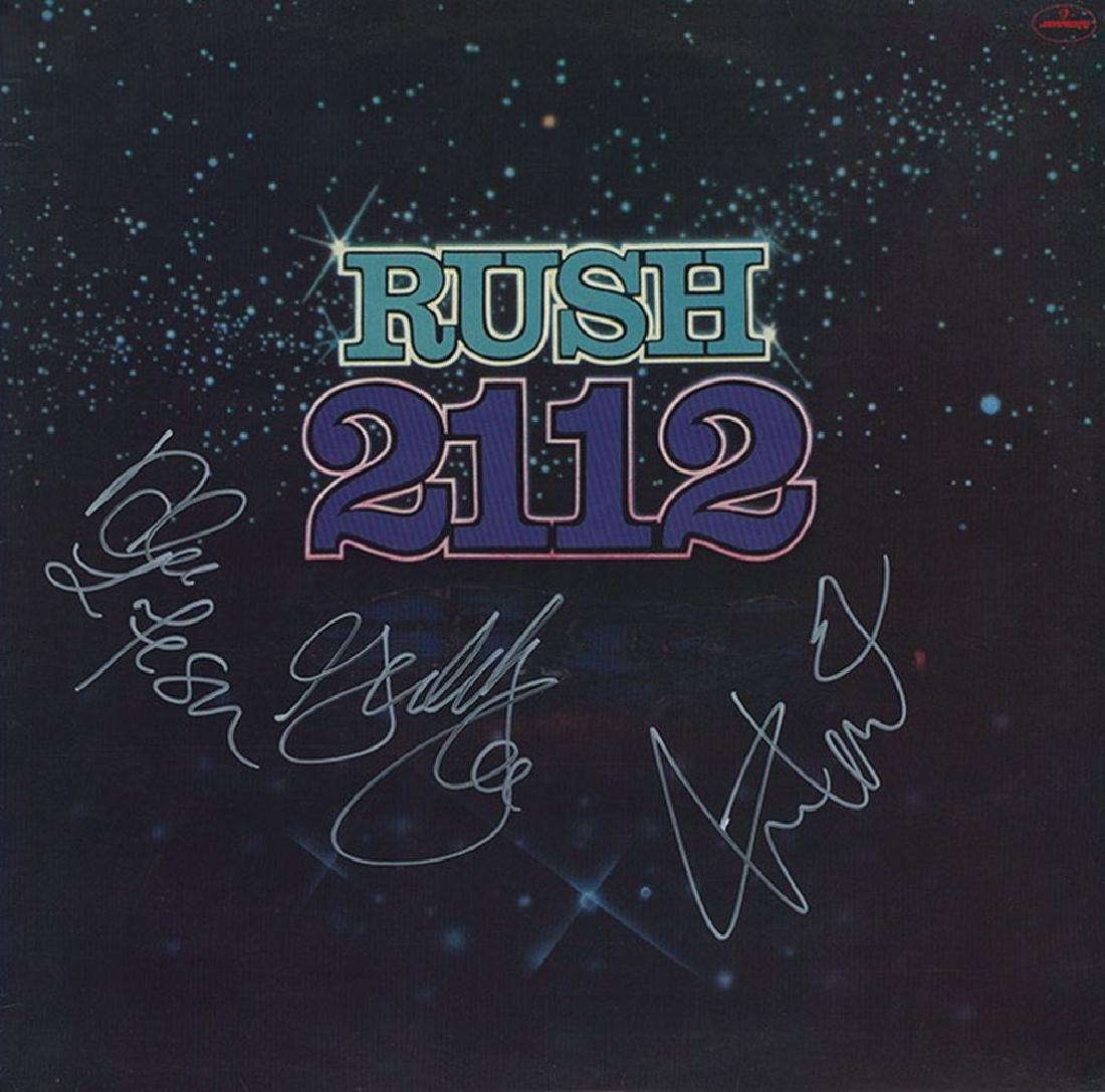 Rush "2112" Signed Album