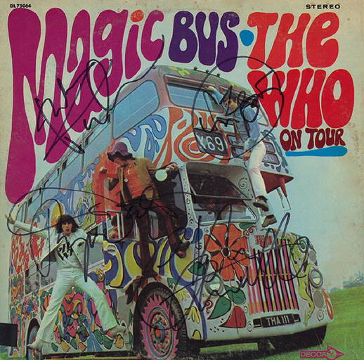 The Who Signed Magic Bus Album