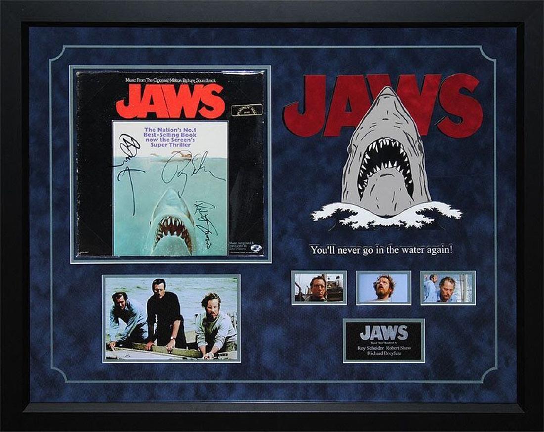 Jaws Signed Soundtrack