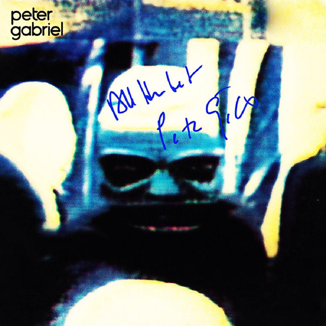 Peter Gabriel Signed Peter Gabriel Self Titled Album