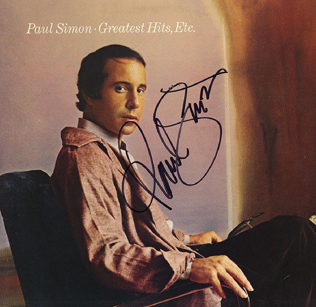 Paul Simon "Greatest Hits, Etc." Autographed Album