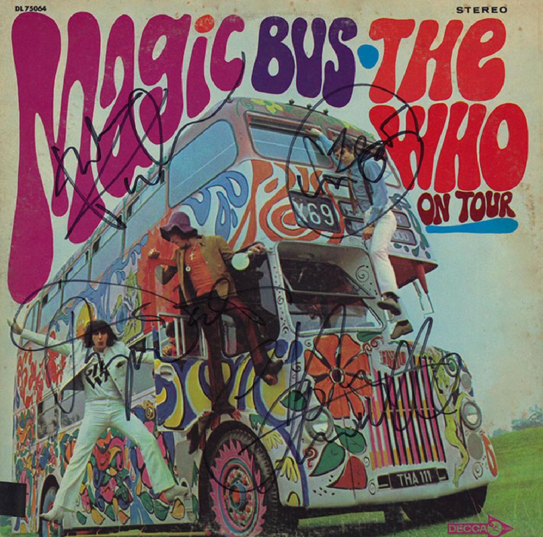 The Who Signed Magic Bus Album