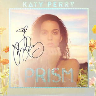 Katy Perry Signed "prism" Album (acoa Authentication)