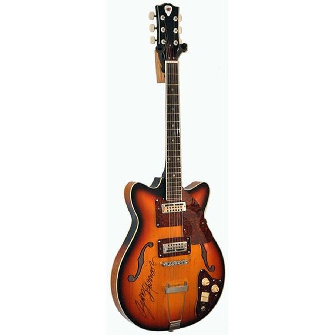 George Harrison Signed Guitar