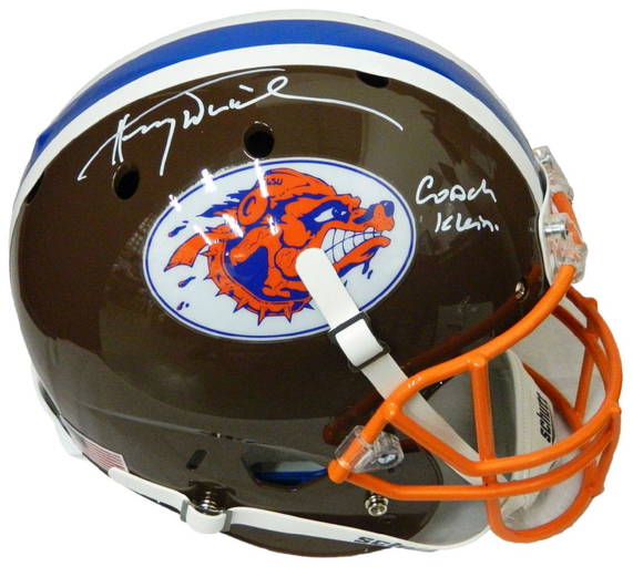 Henry Winkler Signed The Waterboy Mud Dogs Brown Schutt