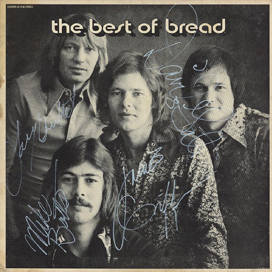 Bread Band Signed The Best Of Bread Album