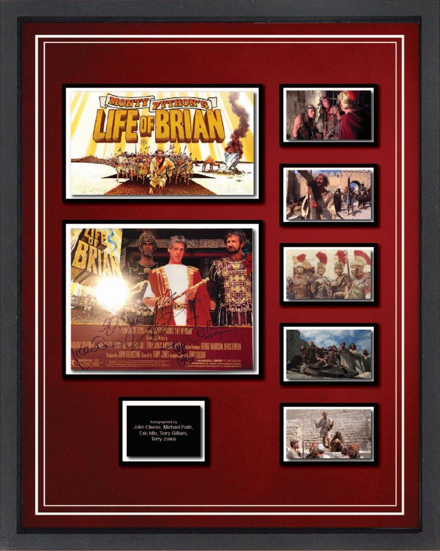 Monty Python "life Of Brian" Signed Collage