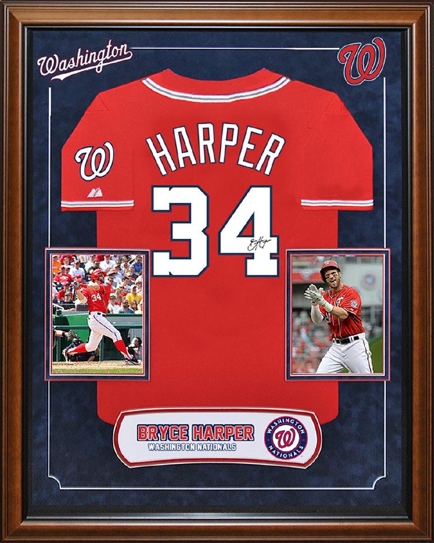 Bryce Harper Signed Washington Nationals Jersey