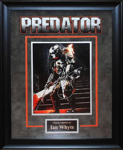 Ian Whyte "Predator" Signed Photo - Mar 06, 2019 | High End Memorabilia ...