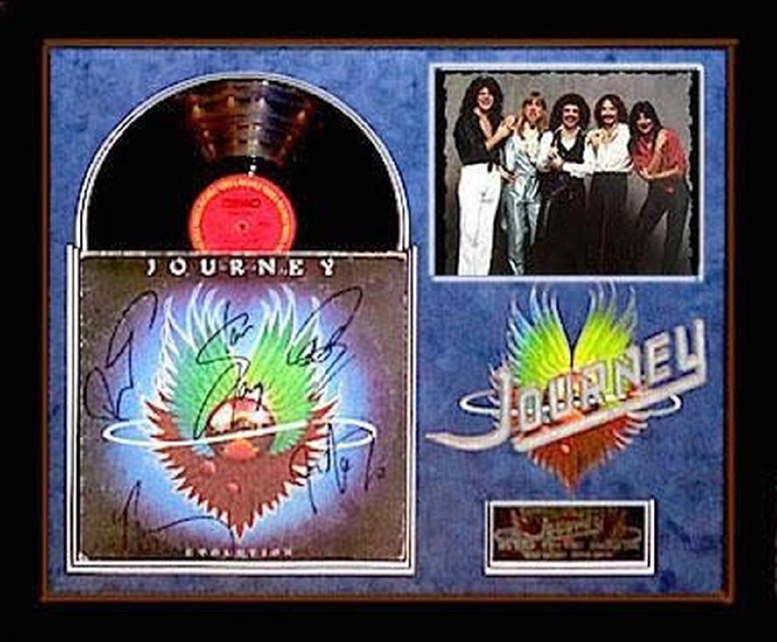 Journey "Evolution" Signed Album