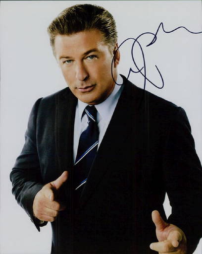 Alec Baldwin "30 Rock" Signed Photo - Mar 12, 2019 | High End ...