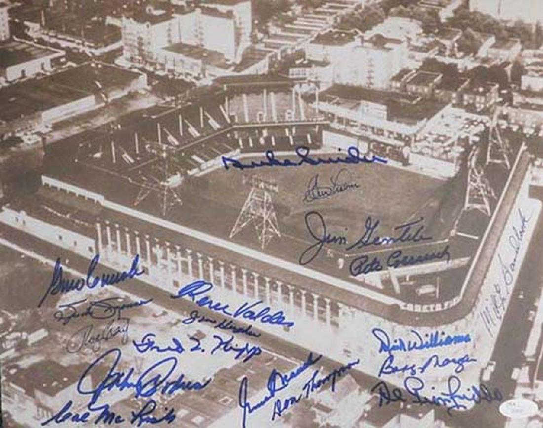 Jsa Authenticated Brooklyn Dodgers Signed Photo