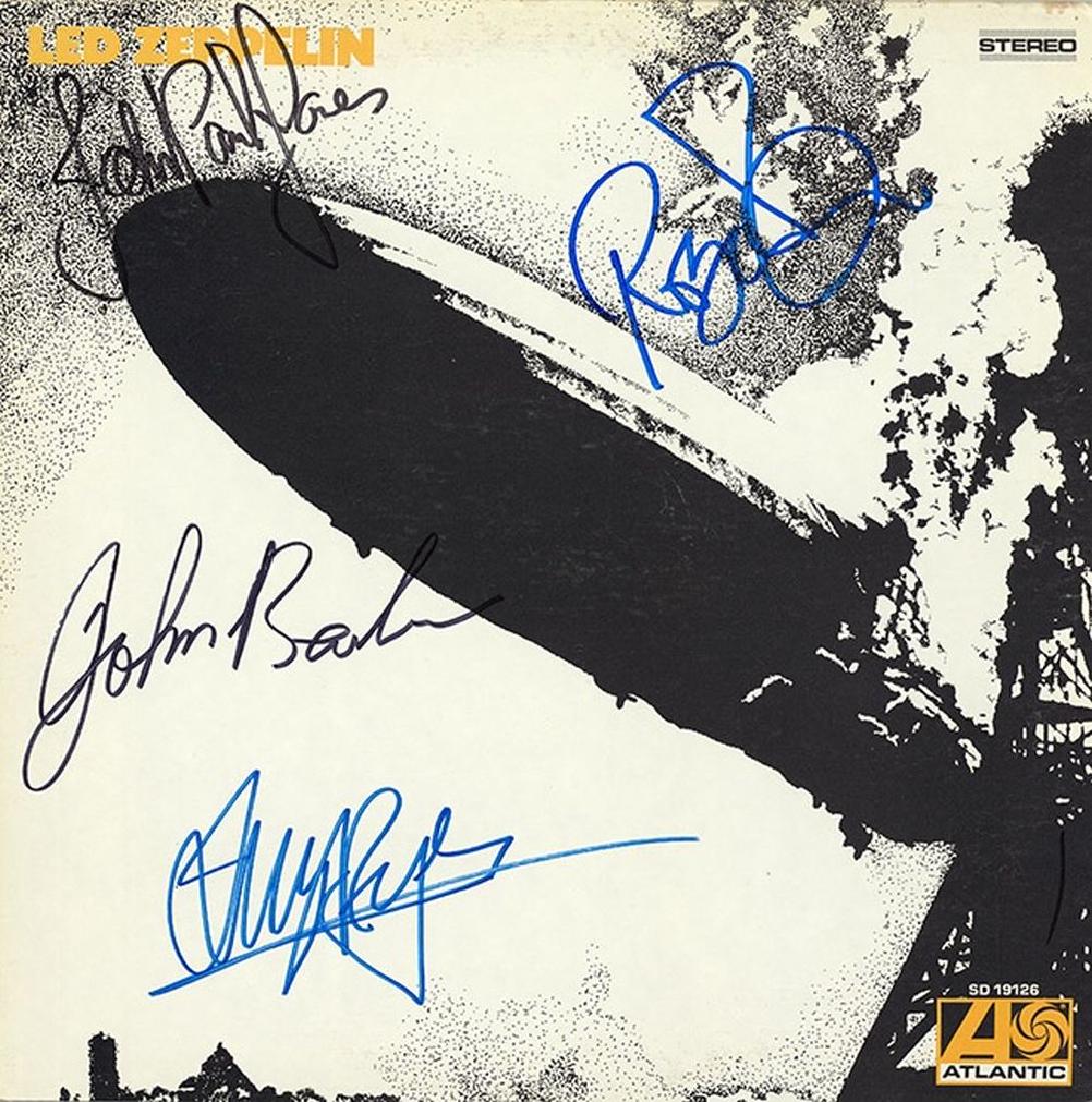 Led Zeppelin "led Zeppelin I" Signed Album