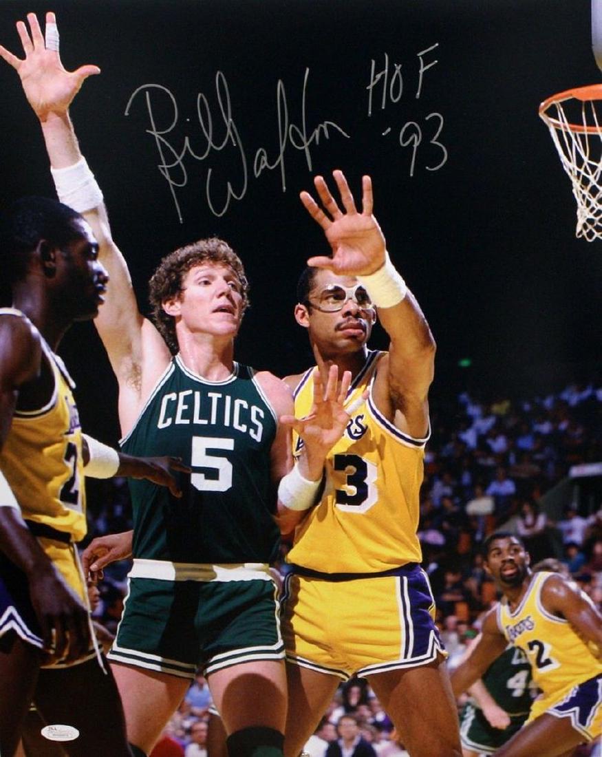 Jsa Authentication Bill Walton Autographed 16x20