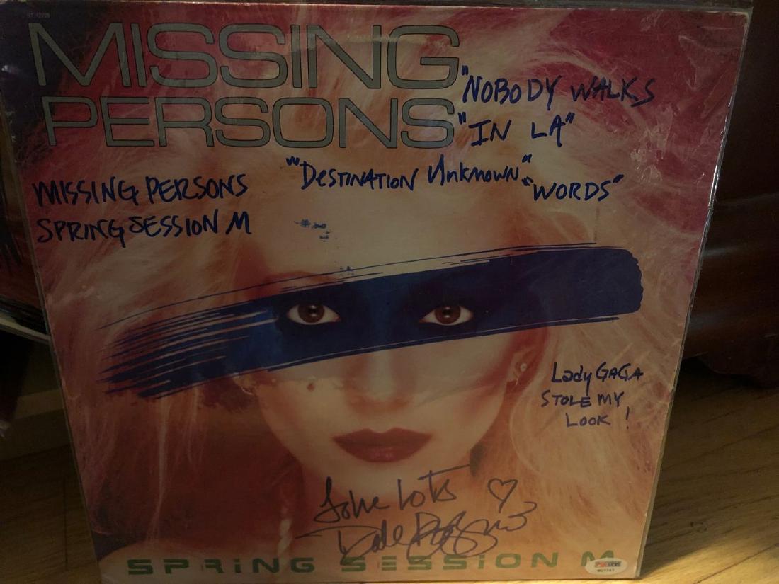 Psa Authenticated Missing Persons Signed Album