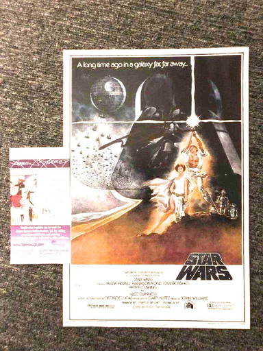 Jsa Authenticated George Lucas Signed Star Wars: New