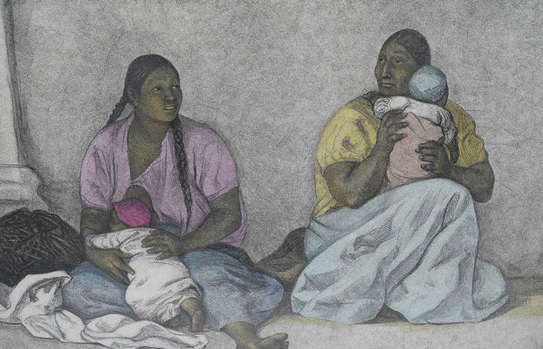 Francisco Zuniga Lithograph