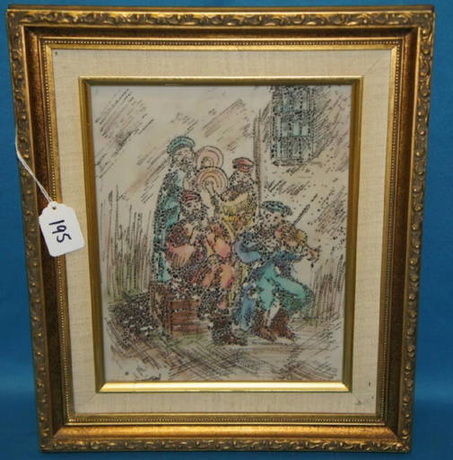 Hand Painted Artini Engraving - Jun 09, 2018 | Weiss Lake Auction in AL