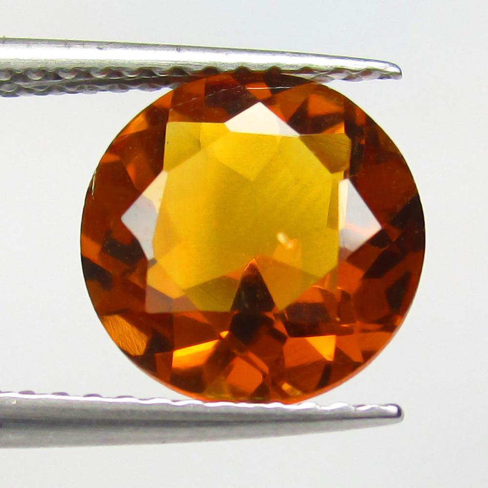 2.27 Ct Natural Madeira Citrine Loose Stone Auction