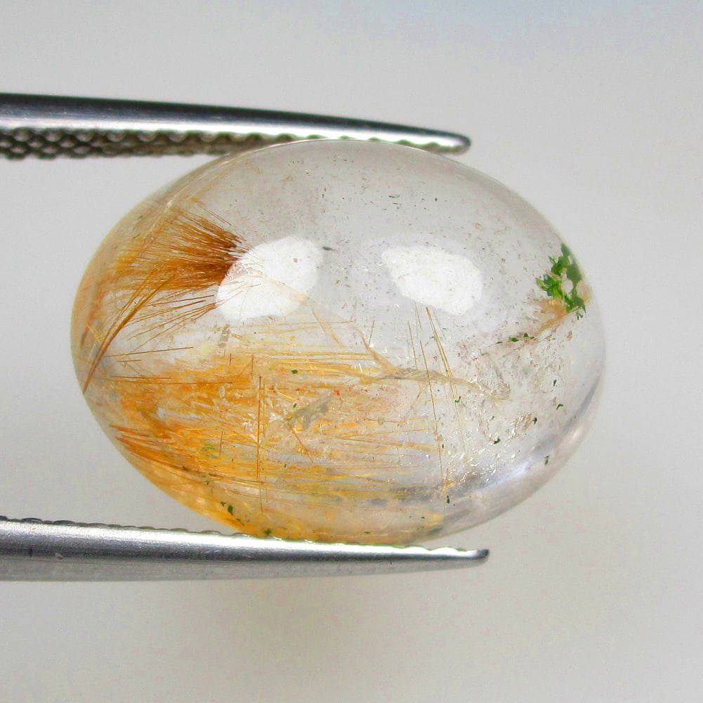 8.77 Ct Natural Rutile Quartz Loose Stone Auction