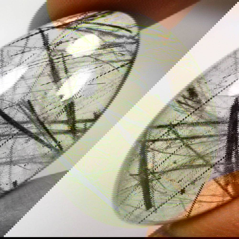 39.17 Ct Natural Rutile Quartz Loose Stone Certified Natural Gemstones ...