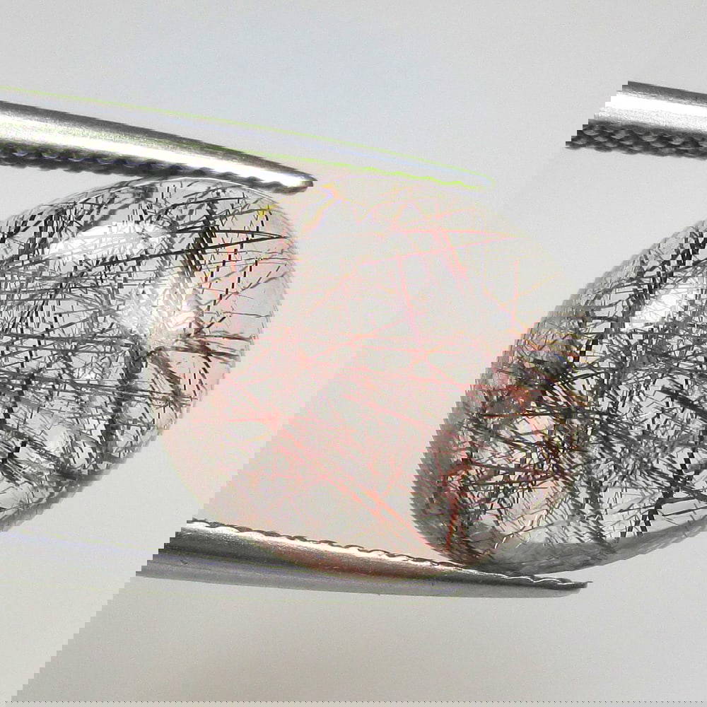 6.14 Ct Natural Rutile Quartz Loose Stone Auction