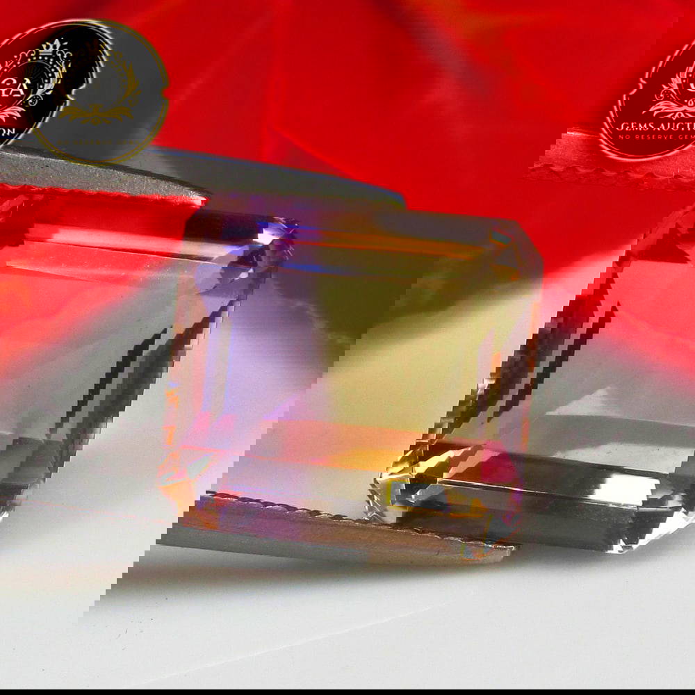 7.48 Ct Natural Bicolor Ametrine Octagon Cut Auction