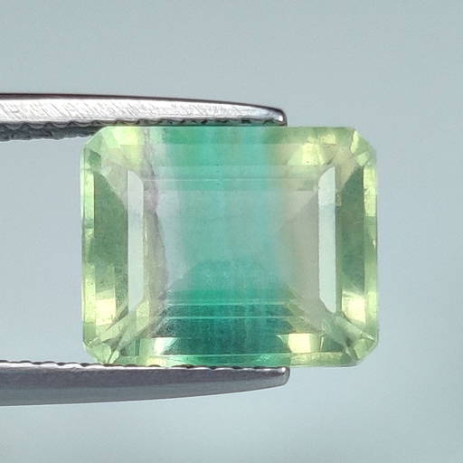 5.72 Ct Natural Multicolor Flourite Octagon Cut