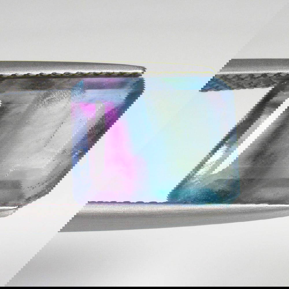 4.83 Ct Natural Multicoilor Flourite Octagon Cut Auction