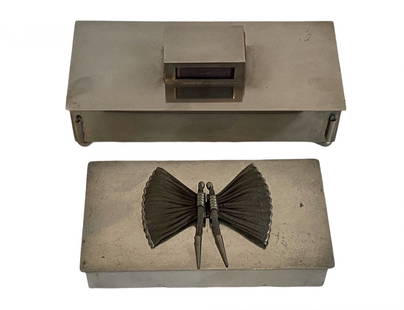 Art Deco Ricordo Di Napoli Cigarette Box