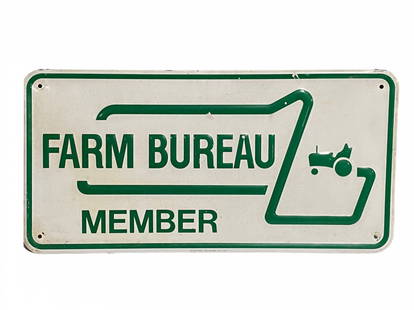 Farm Bureau Member Stop Sign