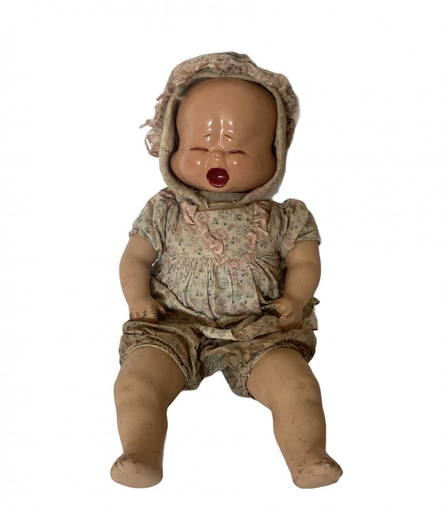 Vintage Composition Trudy 3 Face Doll