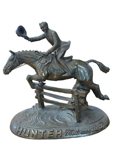 Vintage Hunter Baltimore Rye Whiskey First Over The Bars Advertising ...