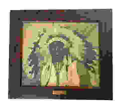 Antique 1907 Chief Thunder Bird Cheyenne Photograph Print Embossed ...