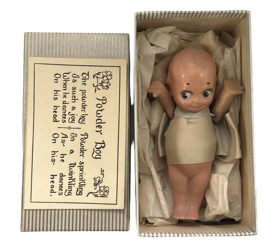 Vintage Kewpie Powder Boy Doll