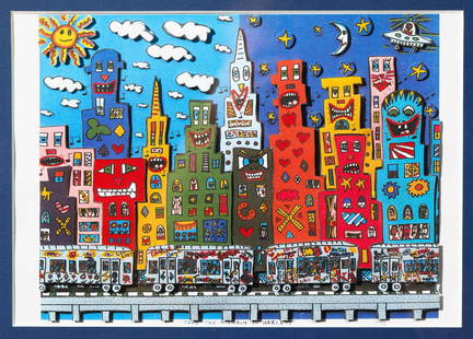 James Rizzi , "the Last House On The Block" Auction