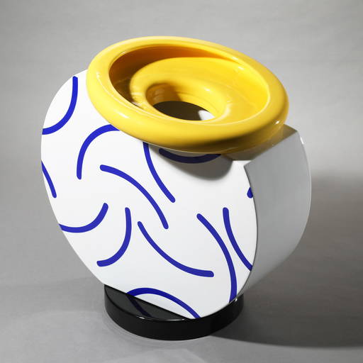 Martine Bedin, Memphis, Vase Object, Model Cucumber