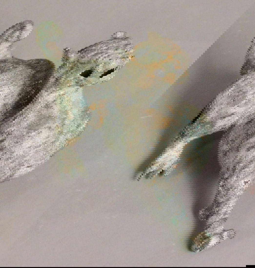 Bronze Bixie (chimera) Figure Tang Dynasty Auction