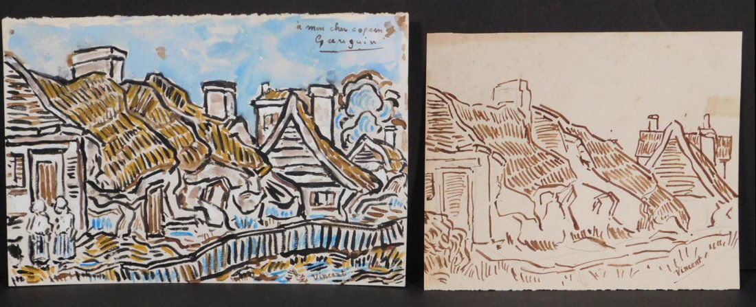 Vincent van Gogh: Two Sketches