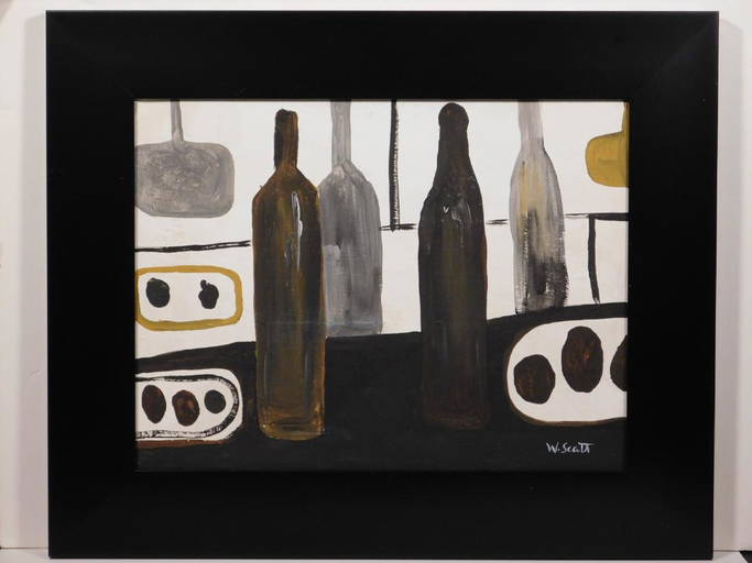 William Scott: Abstract Still Life with Vases - May 16, 2019 | 500 ...