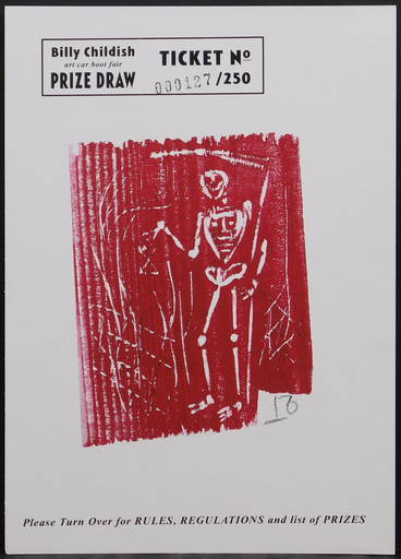 Billy Childish: Grim Reaper Prize Draw Ticket - Nov 04, 2021 | 500 ...