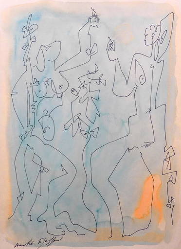 Andre Masson, Attributed: A Woman and a Man - Jul 13, 2022 | 500 ...