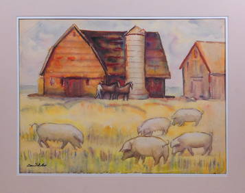 Oil painting by Leon Moran (1864-1941, American) - May 22, 2010 ...