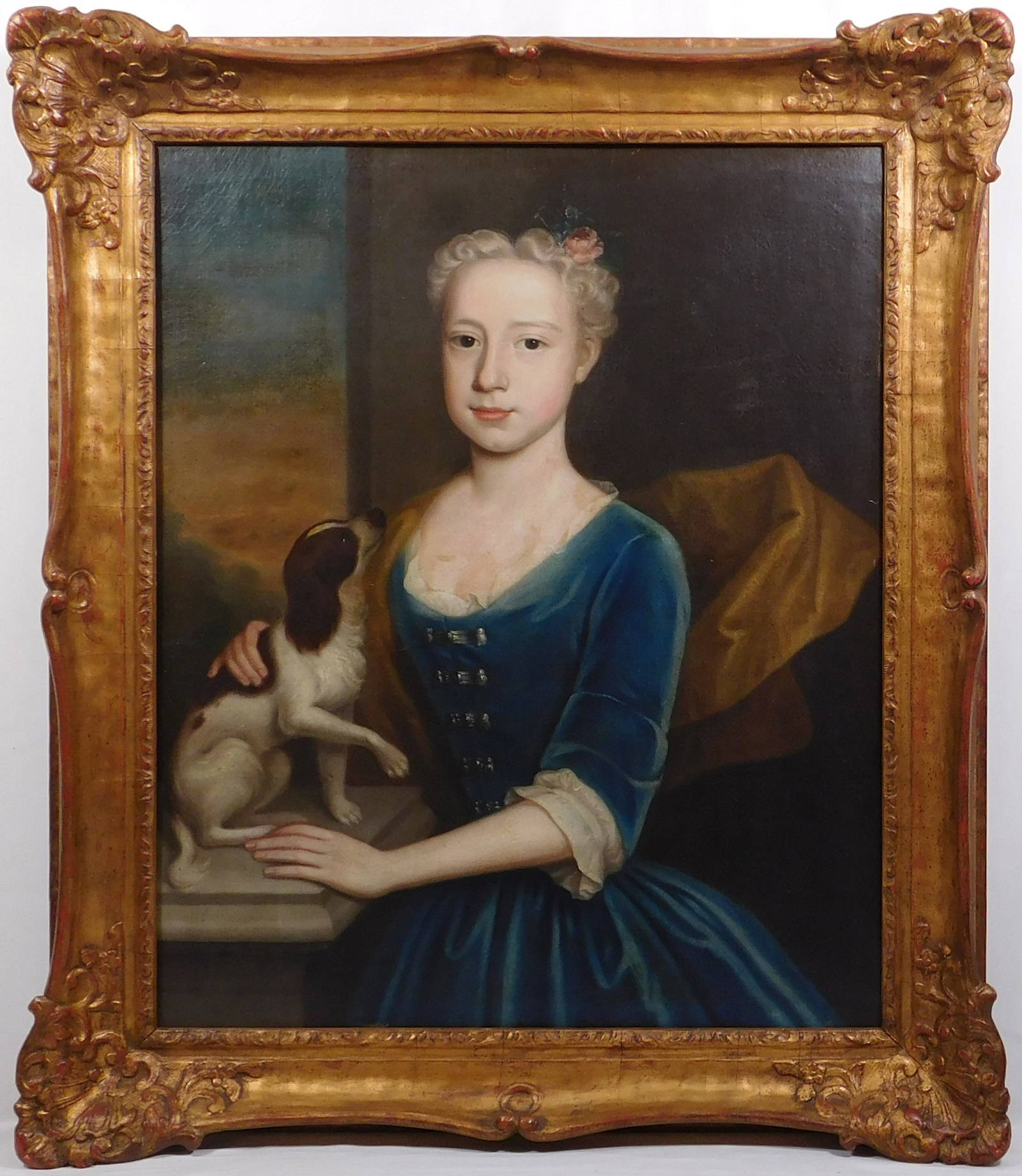 Buy Follower Of Jeremiah Theus: Gertrude And George | 500 Gallery In Ma