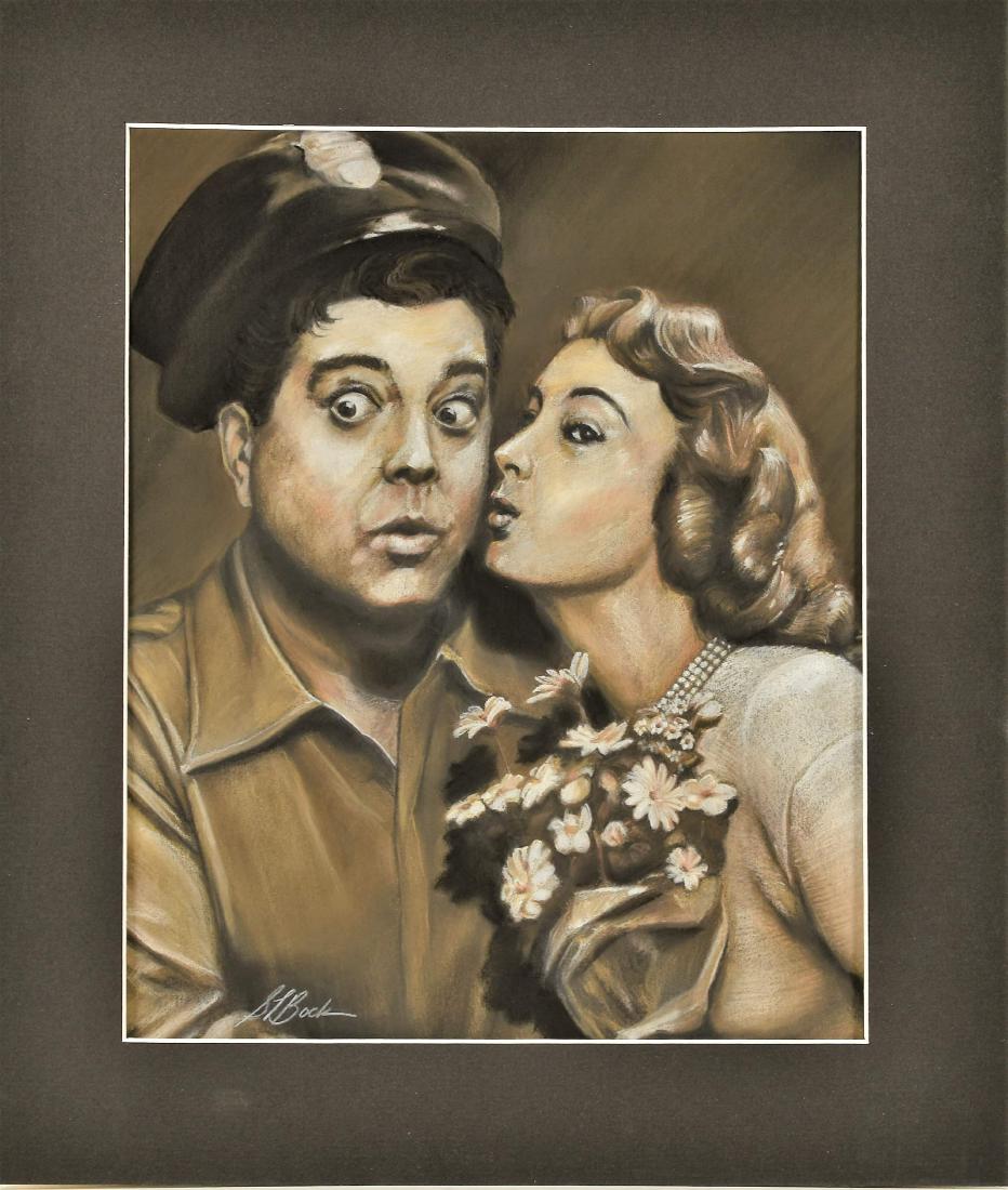 Original H.P. Honeymooners Art of Ralph/Alice Kramden