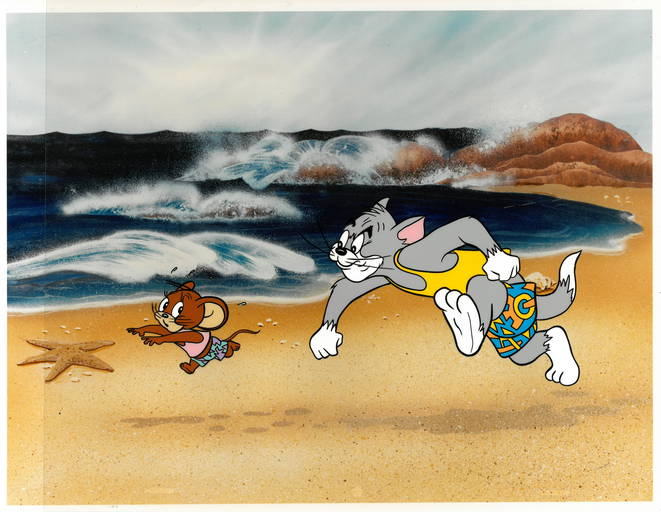 Tom And Jerry Hp Cel The Great Chase
